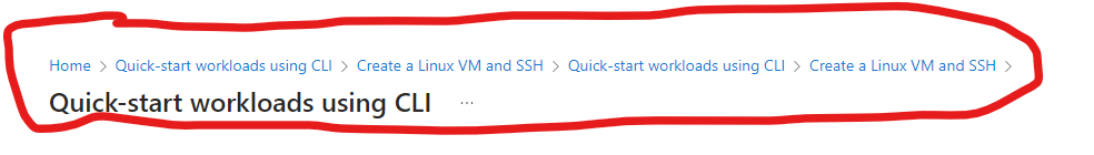 Breadcrumb keeps adding in the failed scenario if you click on 'Try ...