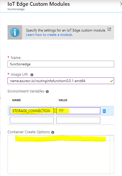 Use docker environment variable in Azure Function edge module · Issue #502 · microsoft/vscode ...