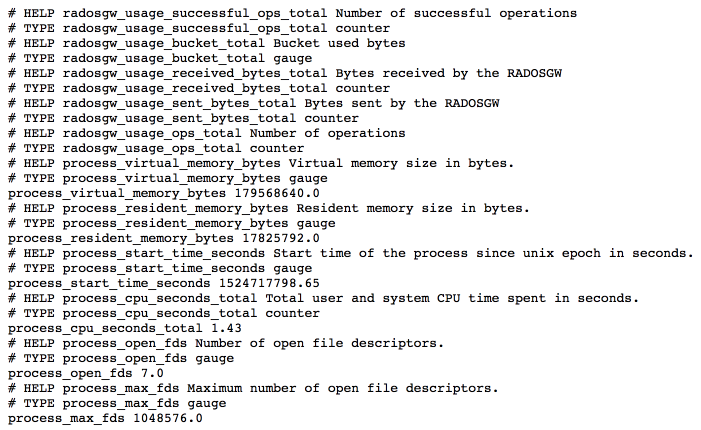 Radosgw didn't show usage. · Issue #5 · blemmenes/radosgw_usage_exporter · GitHub