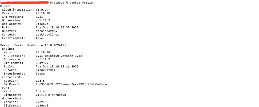 Docker Build Fails On Apple M1 Pro · Issue 5780 · Chatwoot Chatwoot · Github