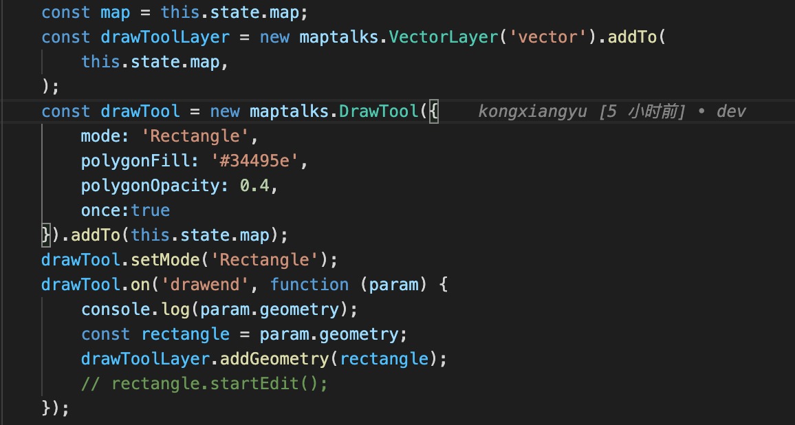 drawTools 绘制矩形，拿到的图形实例mode却是多边形 · Issue #1583 · maptalks/maptalks.js · GitHub