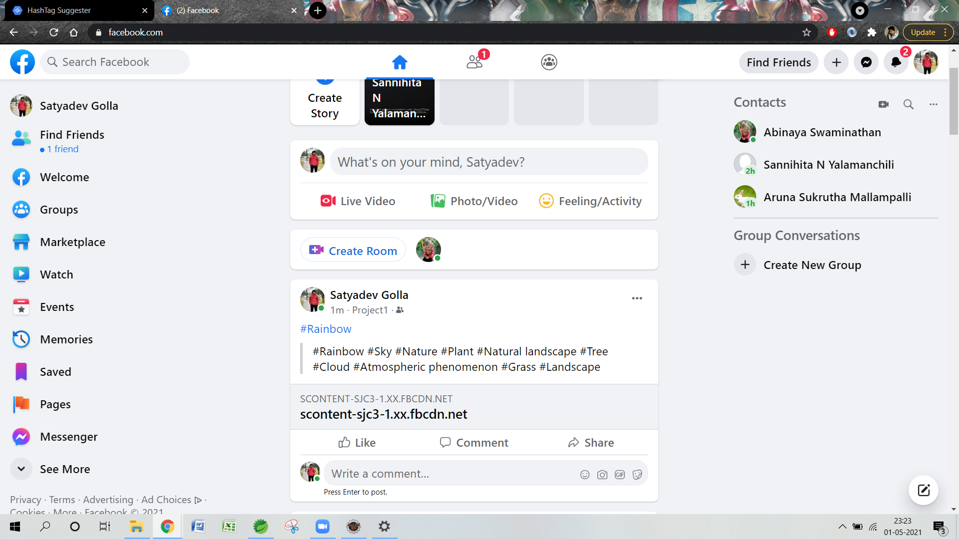 GitHub - sannihitaylm/Project1