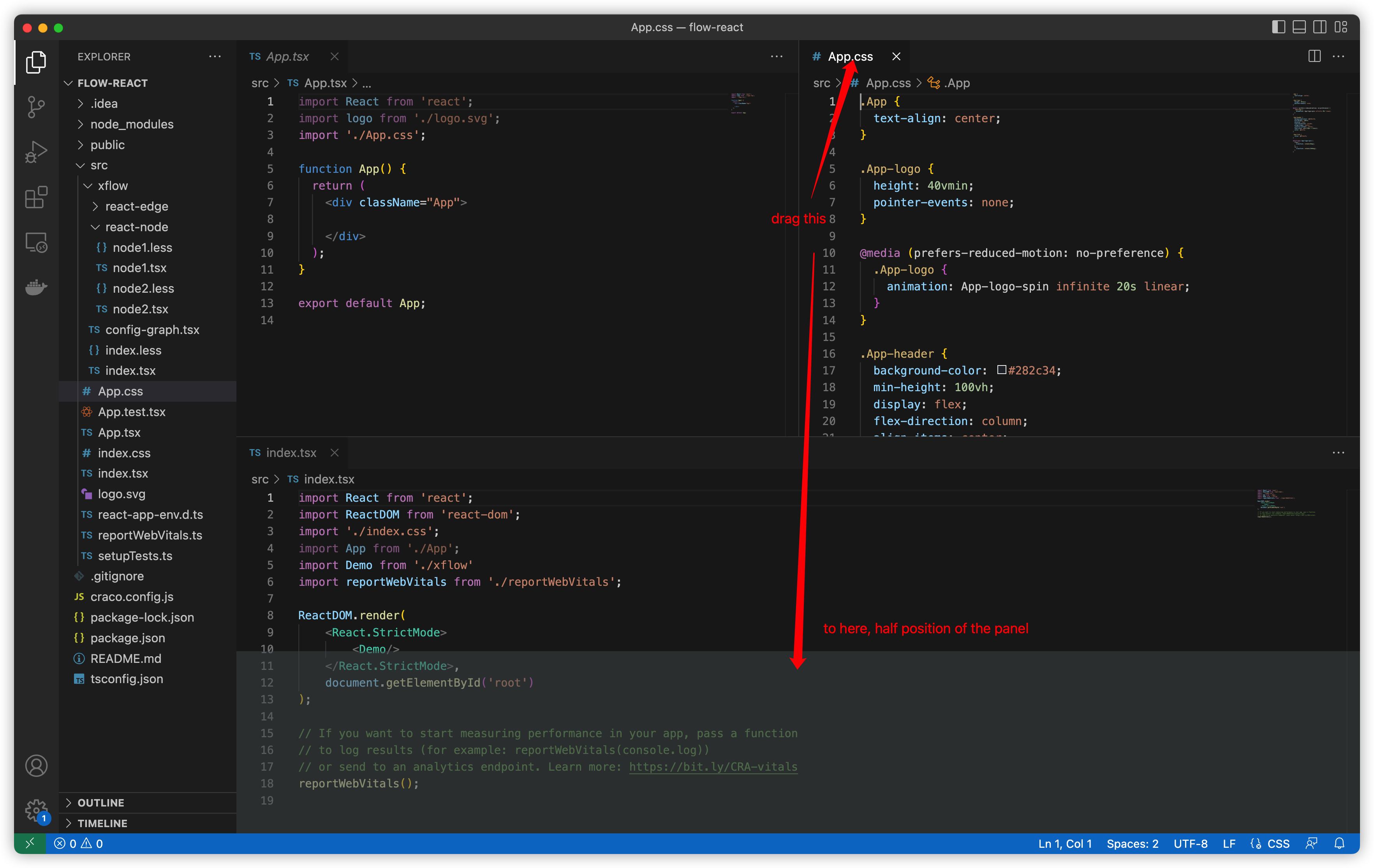 [feature request] Need penel darggable like vscode · Issue #484 · johnwalley/allotment · GitHub