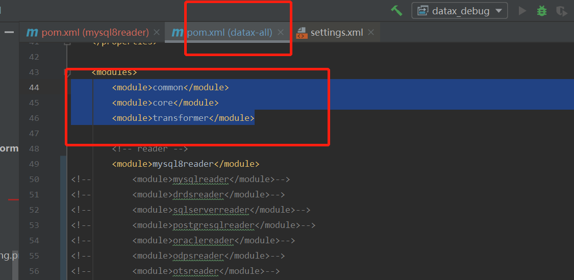 打包失败，Could not resolve dependencies for project com.alibaba.datax:hdfsreader:jar:0.0.1-SNAPSHOT ...