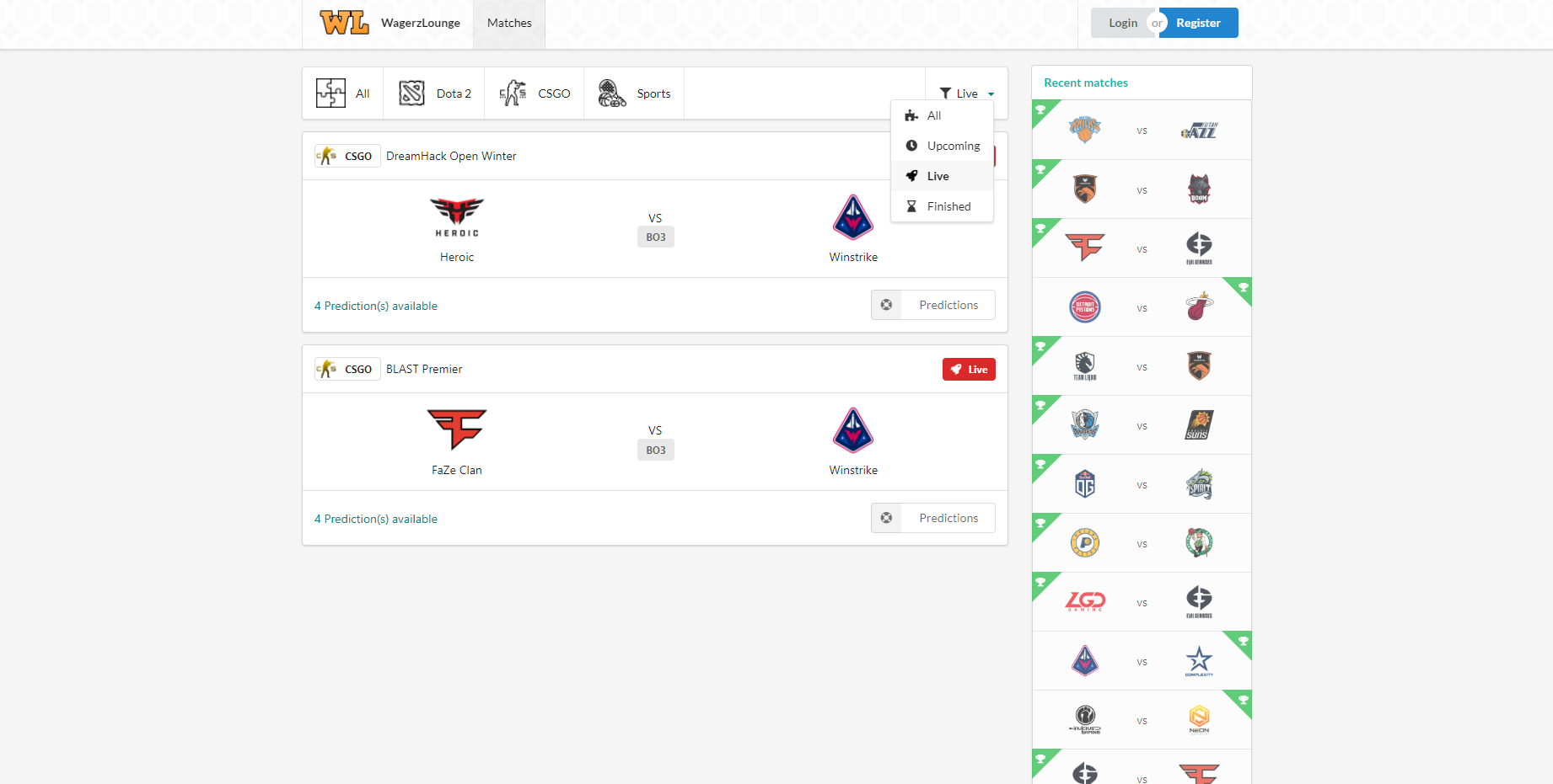 GitHub - matthewmics/sports-esports-betting-system: An online Sports/E-Sports betting Application
