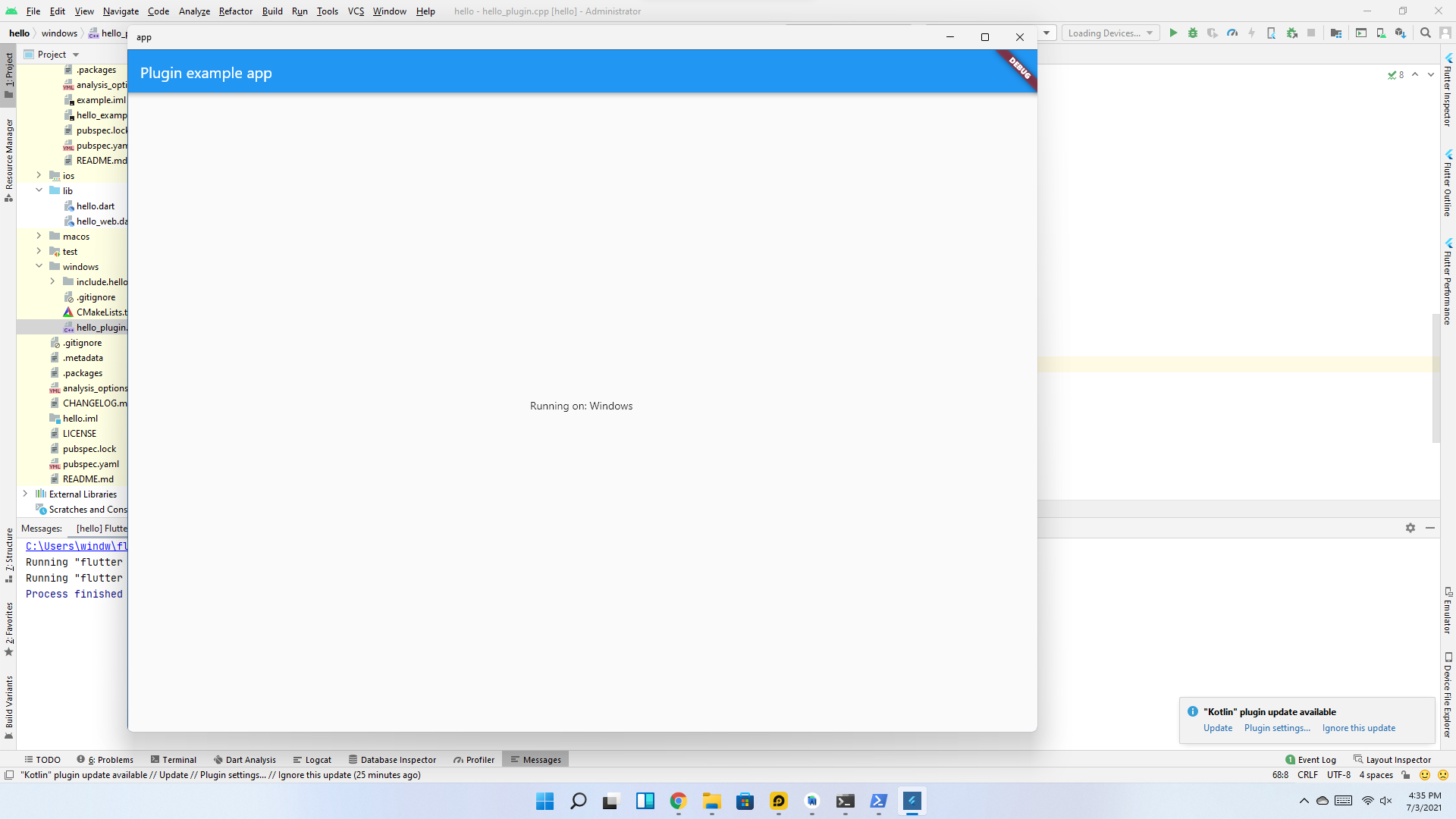 Document new plugin schema keys for UWP support · Issue #85756 · flutter/flutter · GitHub