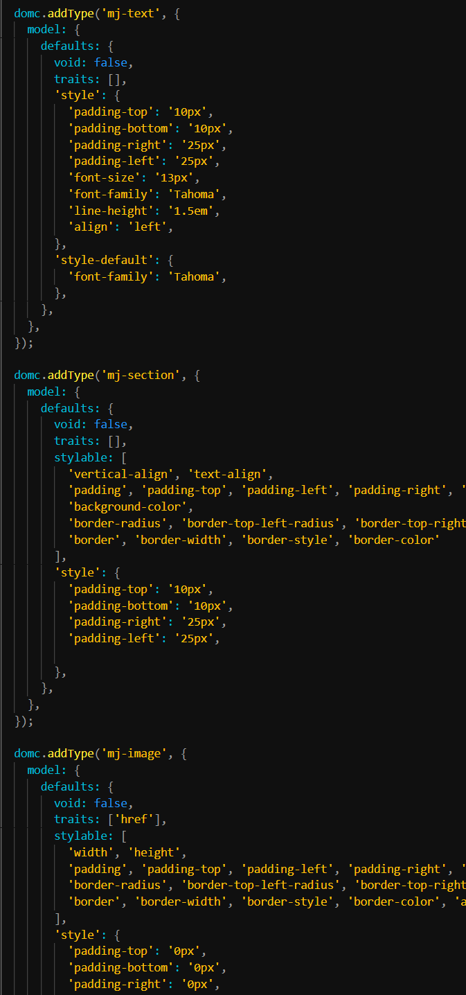 [BUG / QUESTION] Deleting default styles does not work · Issue #2337 · GrapesJS/grapesjs · GitHub