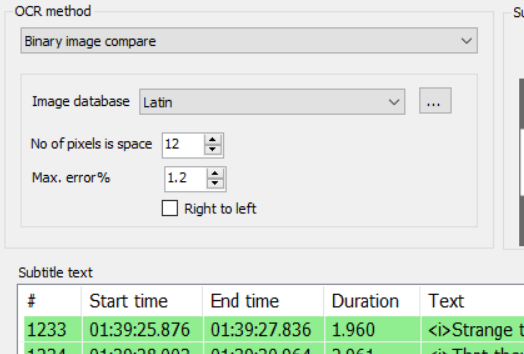 Unable to let OCR recognize italic c in binary image compare mode; always takes it as o · Issue ...