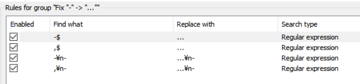 Fix (remove dash) lines beginning with dash (-) · Issue #2850 ...