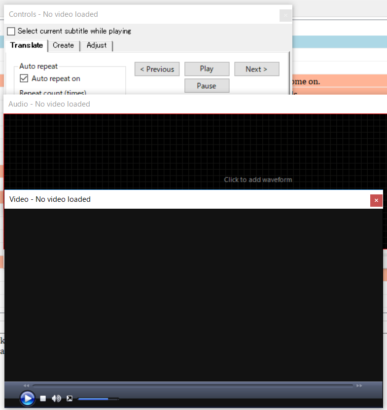 [BUG] "Un-dock video controls" makes them show up at every start · Issue #1334 · SubtitleEdit ...