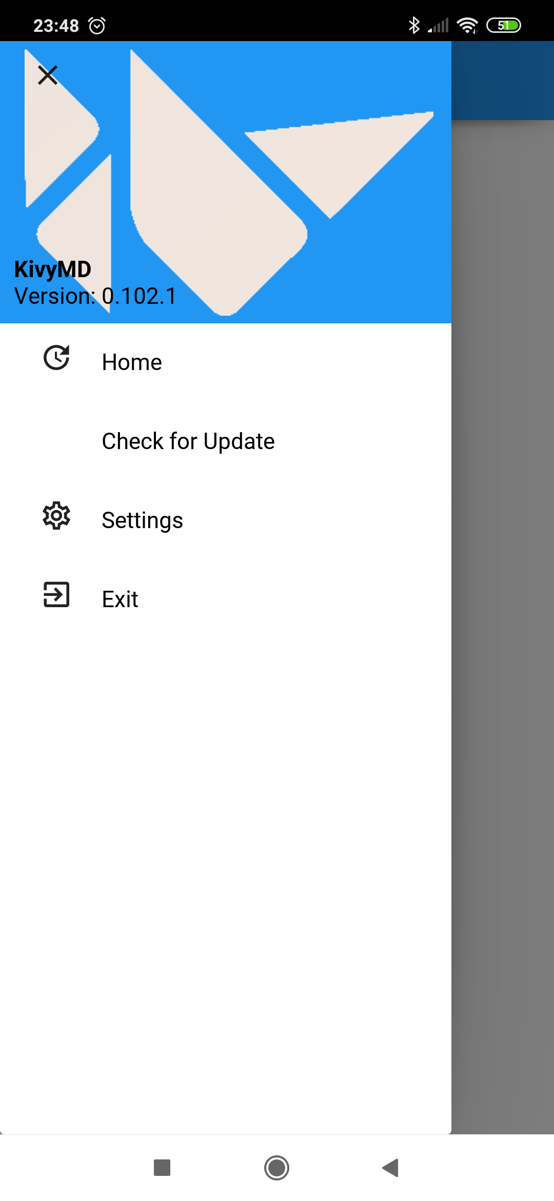 icon_definitions home-circle-outline not showing on android · Issue #177 · kivymd/KivyMD · GitHub