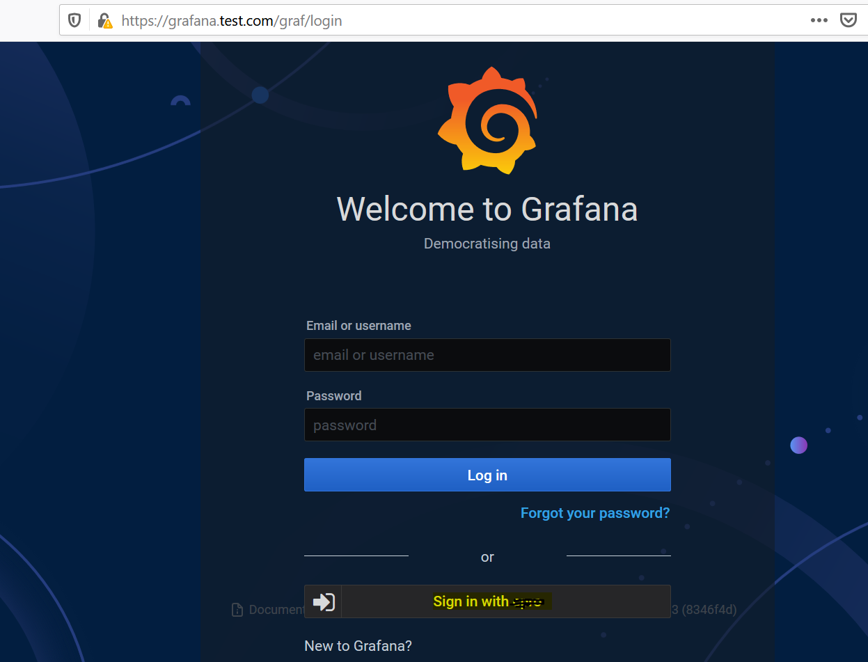 Grafana Oauth integration redirection issue · Issue #27288 · grafana/grafana · GitHub