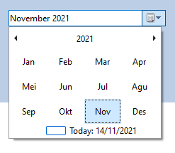 [Feature Request]: DateTimePicker to show Month's and Years only with Krypton themes · Issue ...