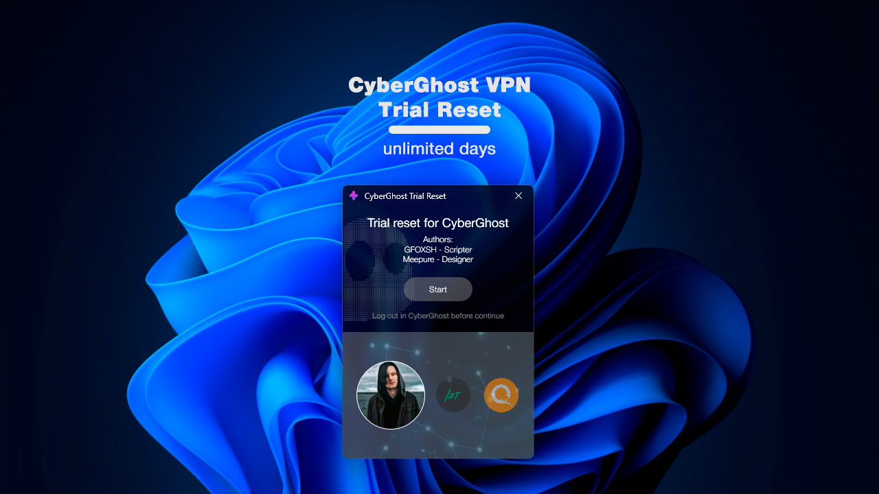 GitHub - Tinkott/CyberGhost-Trial-Reset: Reset trial period of Cyberghost VPN, unlimited ...