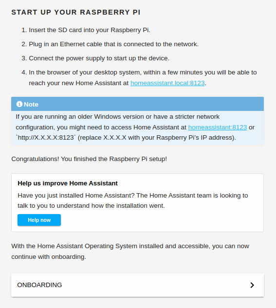 HA Install using RPI 4 B immage · Issue #29508 · home-assistant/home ...