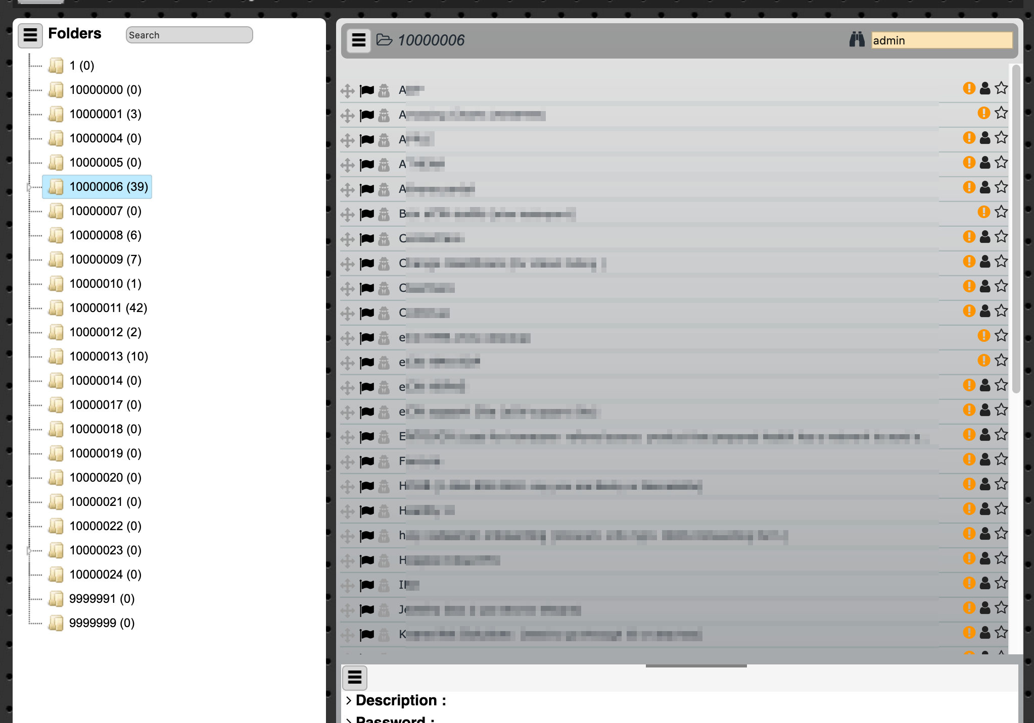 All passwords visible to new user on first login - enumerated folder names · Issue #2805 ...