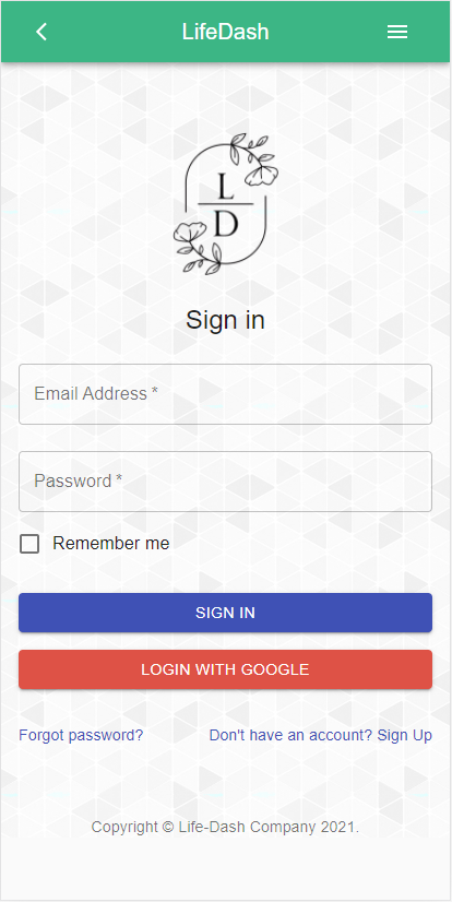 GitHub - kjwallac/LifeDash: Life-Dash Virtual Memorial