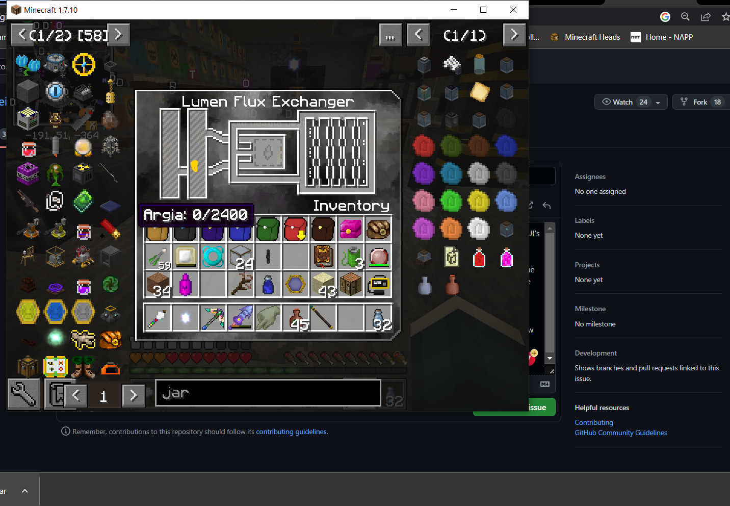 [information, Chromaticraft] The tooltip misalinment issue EXPOSED · Issue #3113 · ReikaKalseki ...