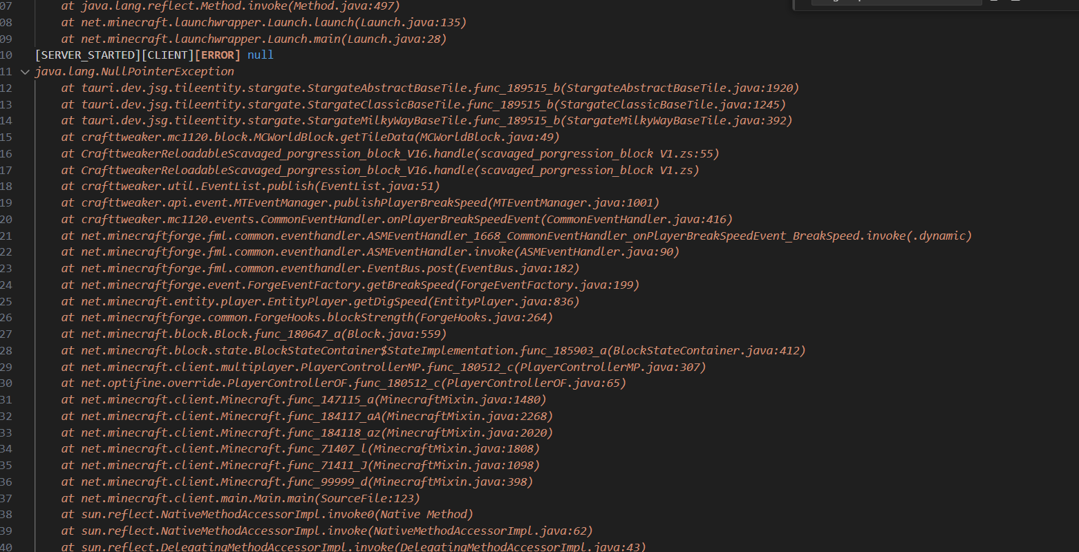 Bug: [CrafTweaker] NullPointerException when trying to read data from a block · Issue #291 · Tau ...