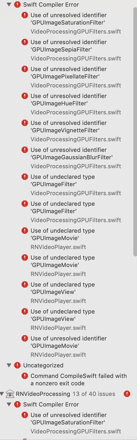 Would you like to add a podspec file for pod-install support? · Issue ...