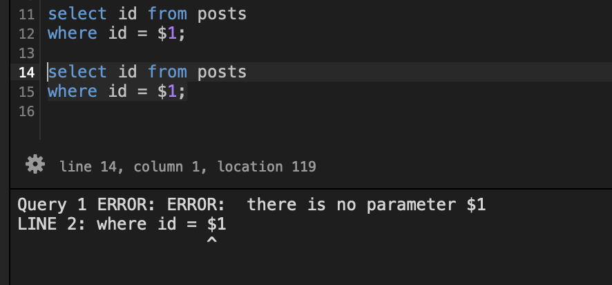 Bug Error Running Query With Parameters When New Lines Contain Carriage Return · Issue 2850 8035