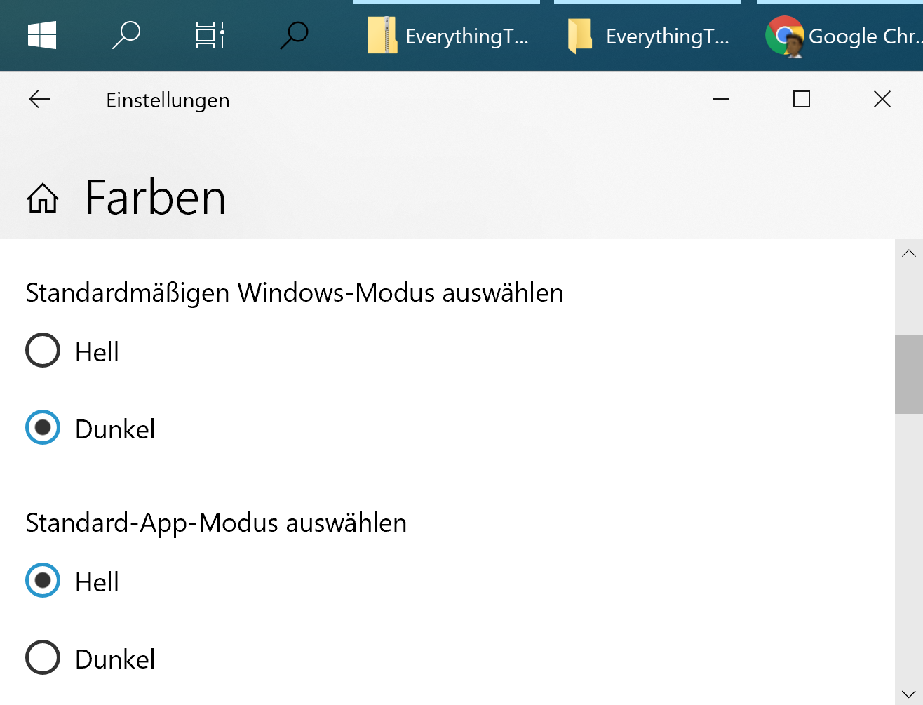Add Windows light theme support · Issue #73 · srwi/EverythingToolbar · GitHub