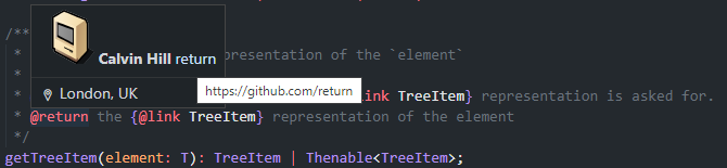 Don't show hover cards for @-mentioned users when related to JSDoc · Issue #2498 · microsoft ...
