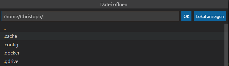 Support environment variables in unix file/folder pickers · Issue #92954 · microsoft/vscode · GitHub