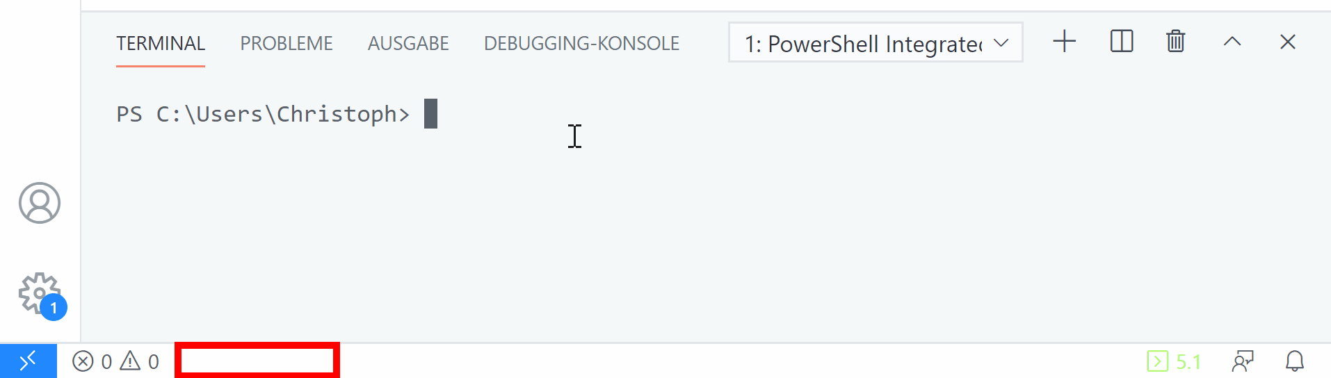 Always visible progress notifications when running a subshell from PowerShell terminal · Issue ...