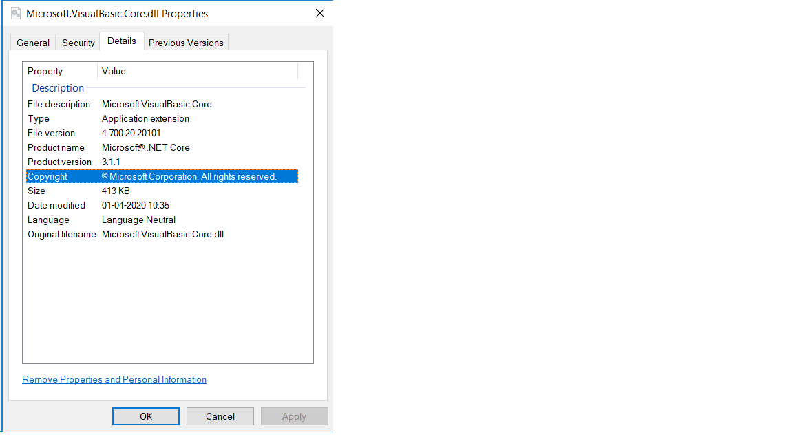 Changing binary file properties · Issue #34811 · dotnet/runtime · GitHub