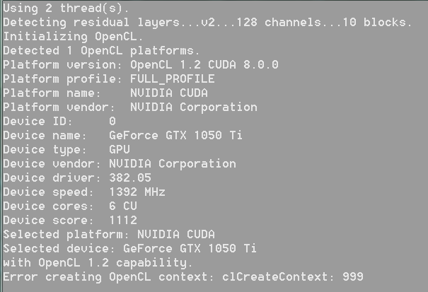 Error Creating Opencl Context · Issue 446 · Glinscottleela Chess · Github