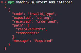 Problem adding component · Issue #847 · shadcn-ui/ui · GitHub