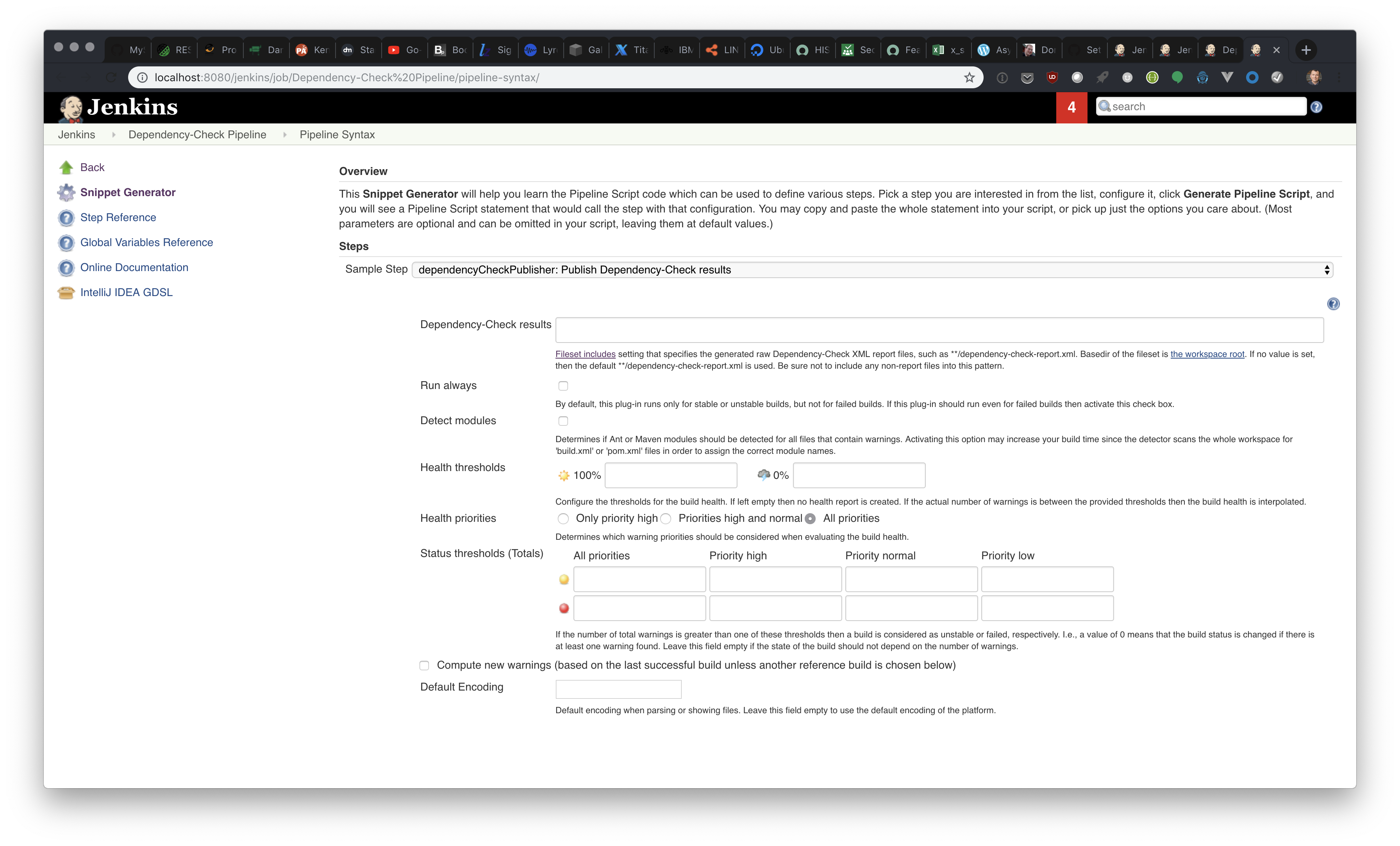 Setting Plugin To Fail Build In Jenkins Pipeline · Issue 1510