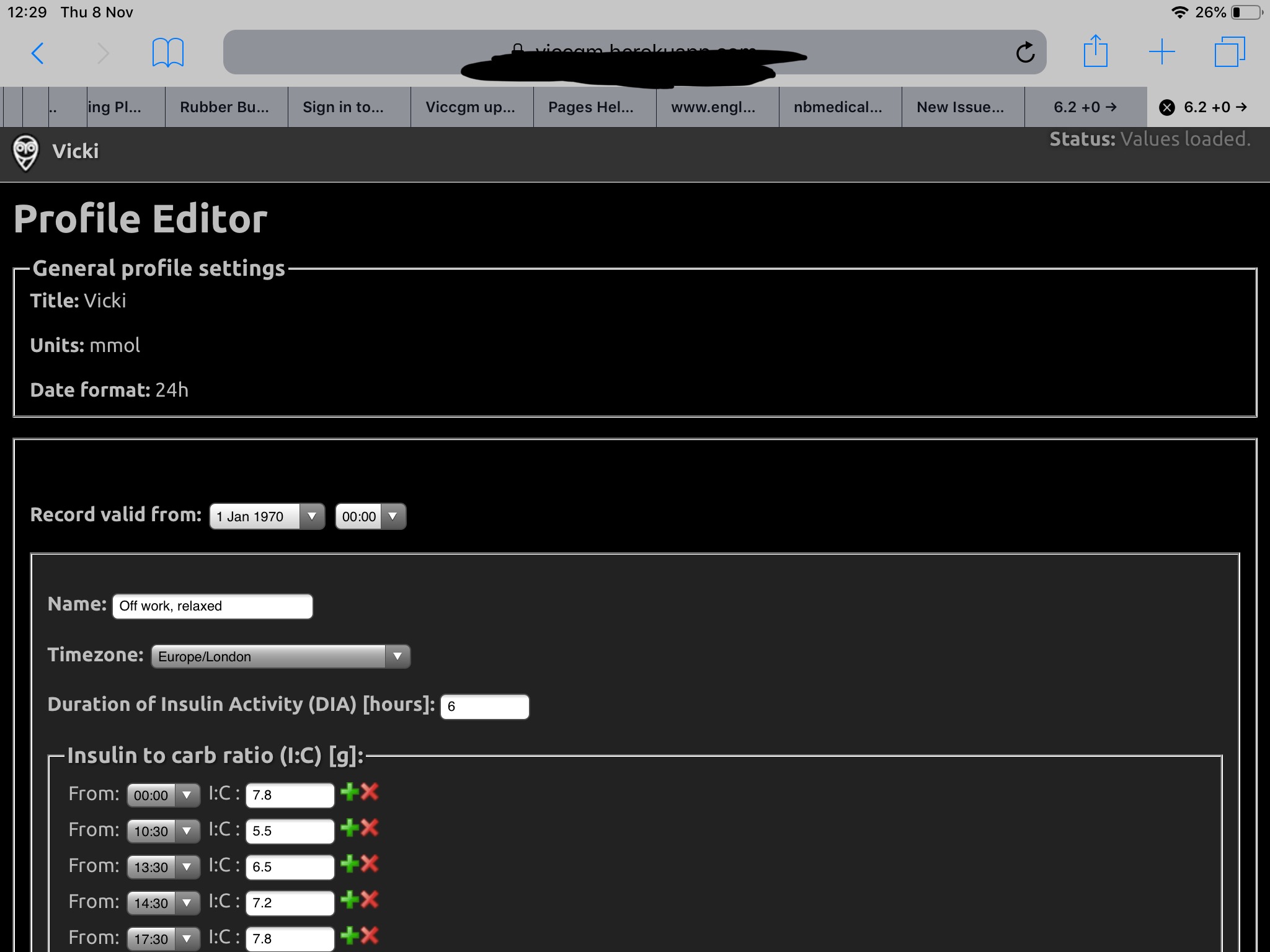 Profile edit not working · Issue #4056 · nightscout/cgm-remote-monitor · GitHub