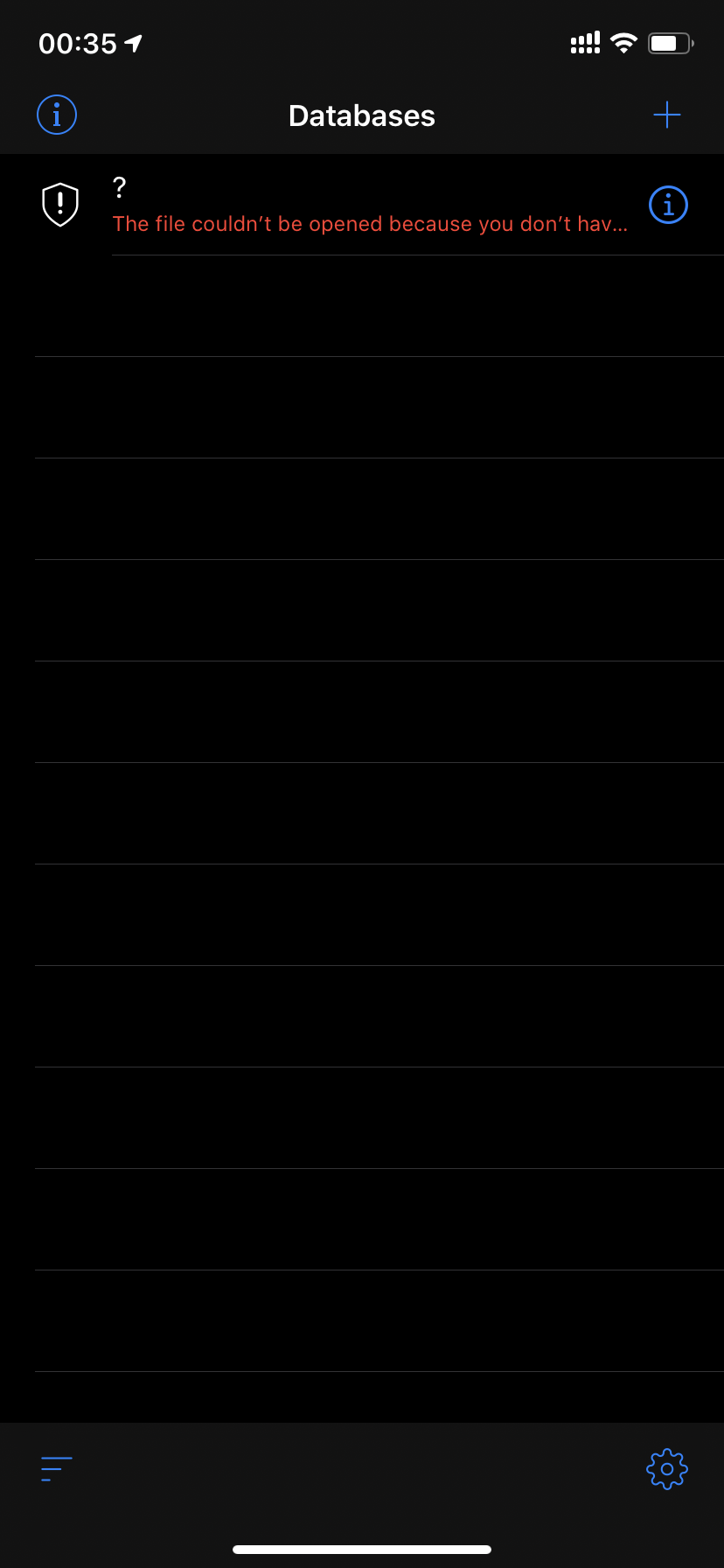 Ios 13 Upgrade Drops Existing File Permissions · Issue 63 · Keepassiumkeepassium · Github