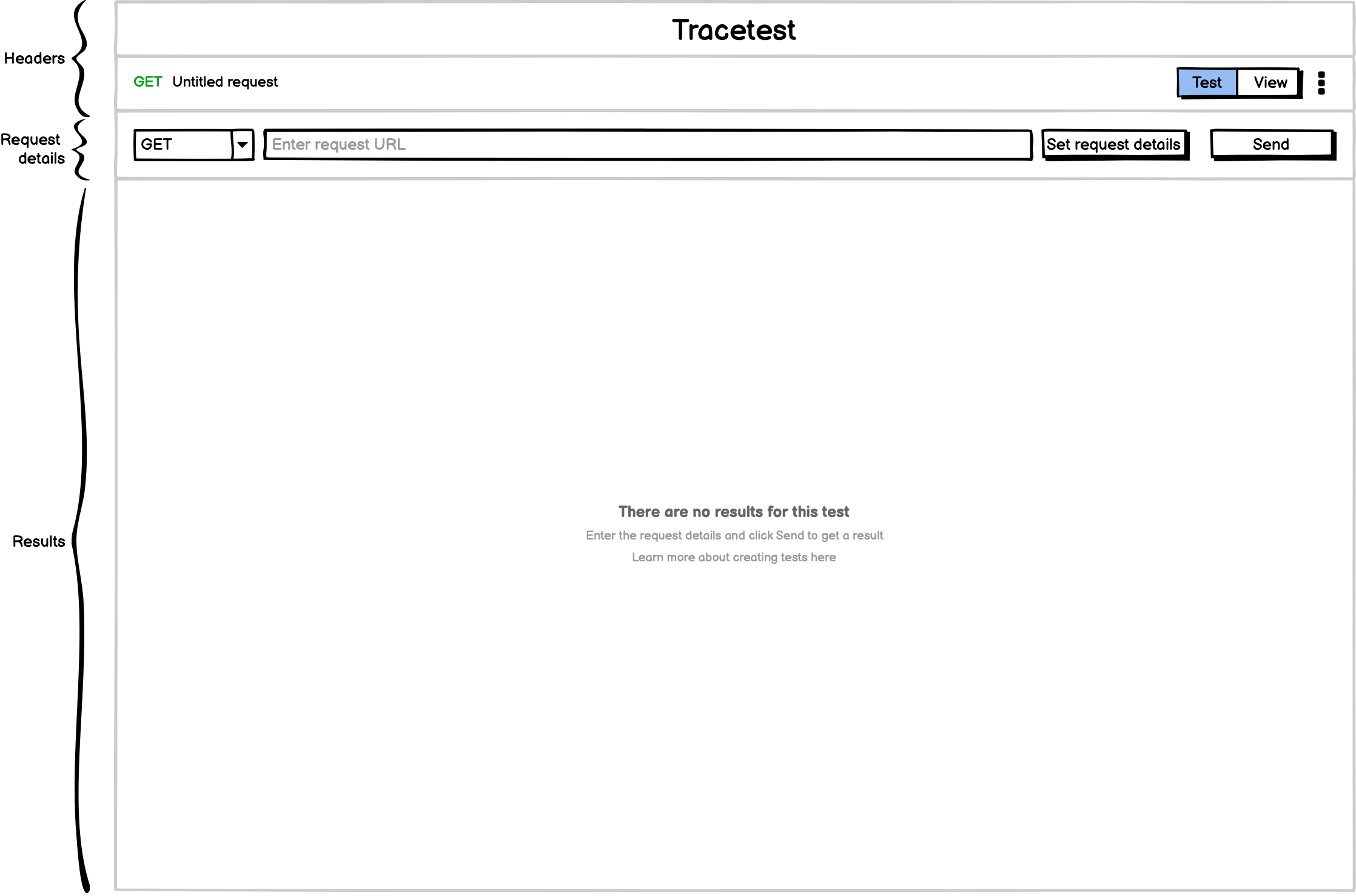 Spike Ui Research For Manual Triggertest Run Page · Issue 1055 · Kubeshoptracetest · Github