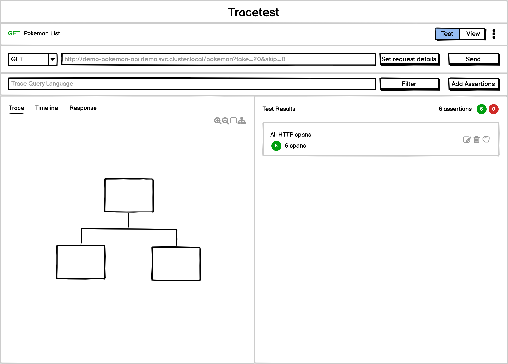 Spike Ui Research For Manual Triggertest Run Page · Issue 1055 · Kubeshoptracetest · Github