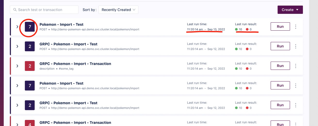 Include Last Run Overview In Tests Endpoint Response · Issue 1305 · Kubeshoptracetest · Github