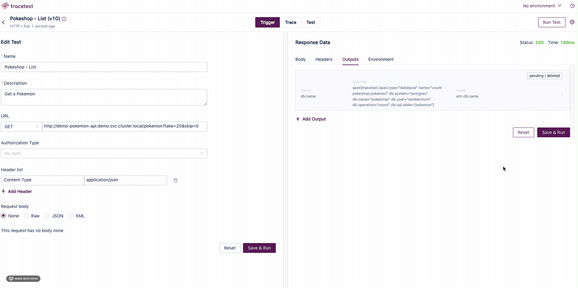 All Outputs Can Not Be Removed From Test · Issue 1605 · Kubeshoptracetest · Github