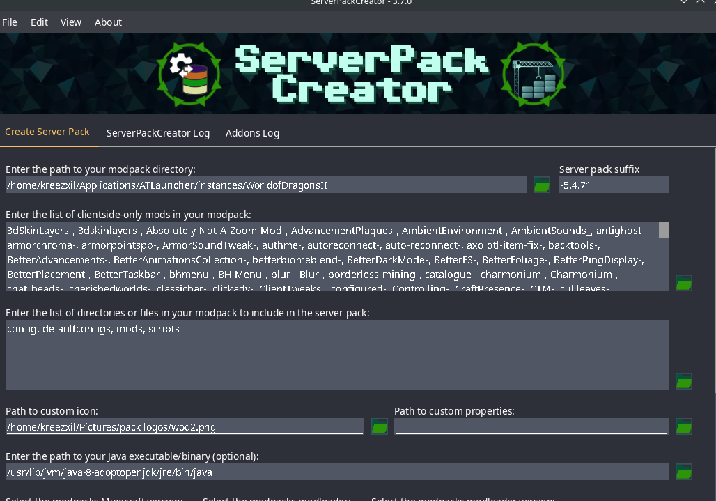 [Improvement request]: Font Options · Issue #374 · Griefed/ServerPackCreator · GitHub