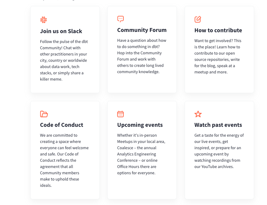 Improve layout and landing pages for guides · Issue #2506 · dbt-labs/docs.getdbt.com · GitHub