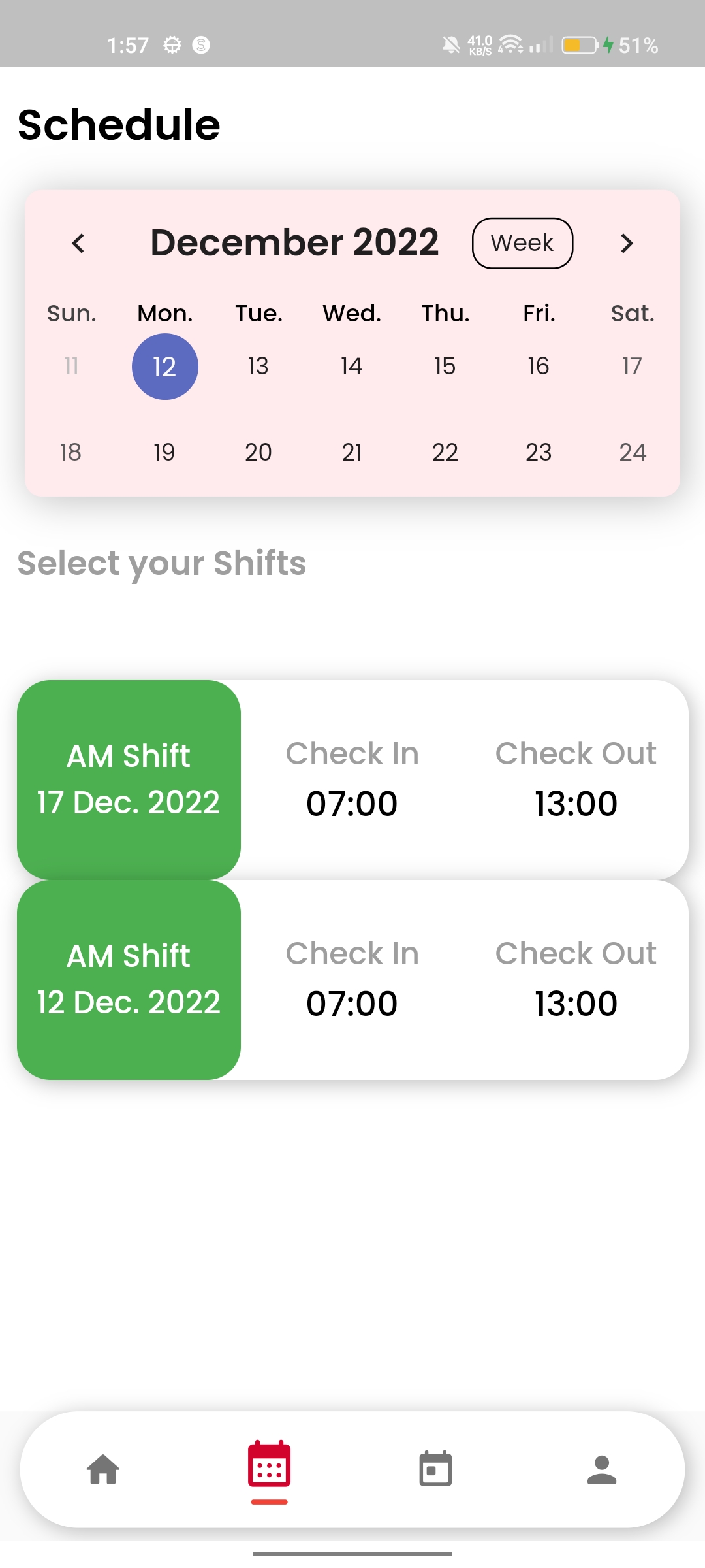 GitHub - vatsalp98/shiftManager: Flutter App to manage employees shift schedule