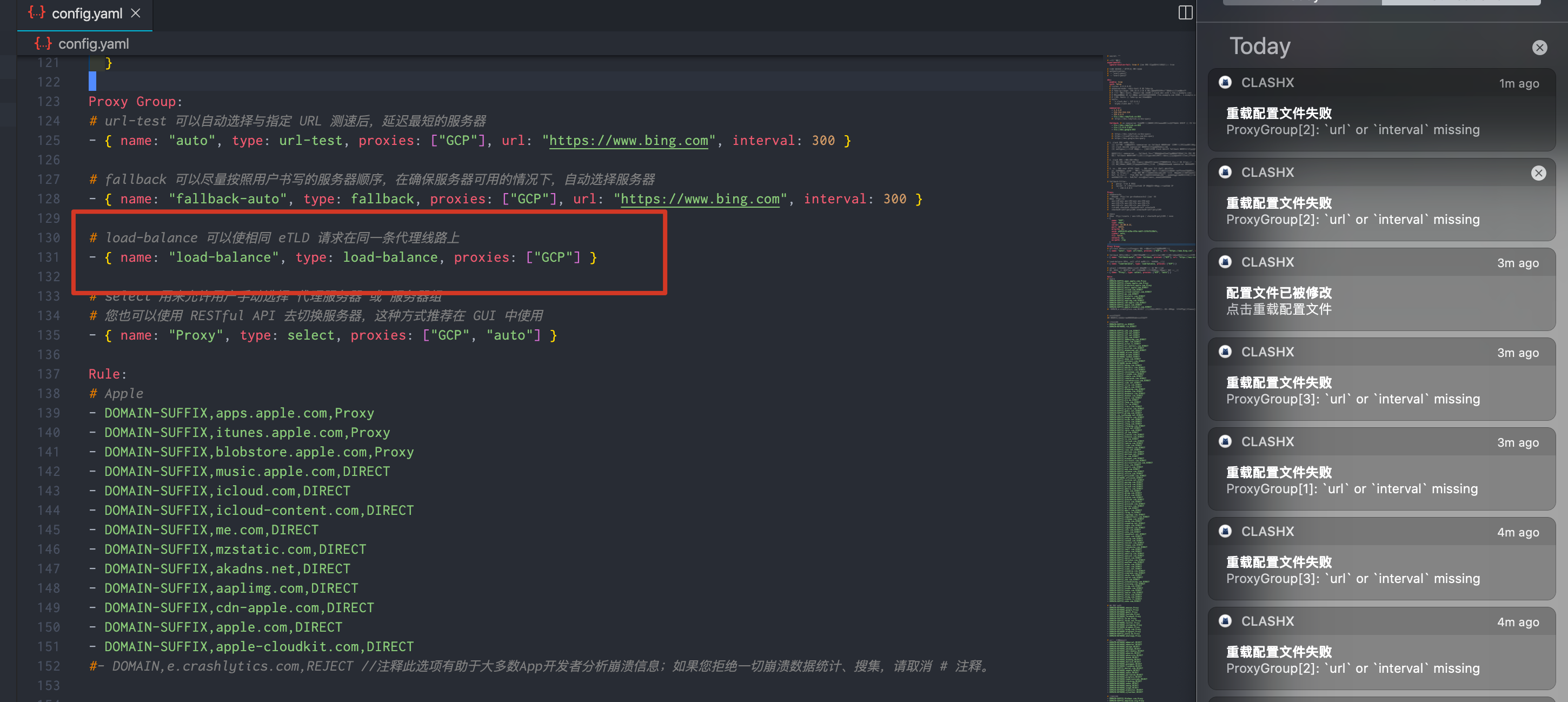 ProxyGroup: `url` or `interval` missing · Issue #86 · Hackl0us/SS-Rule-Snippet · GitHub
