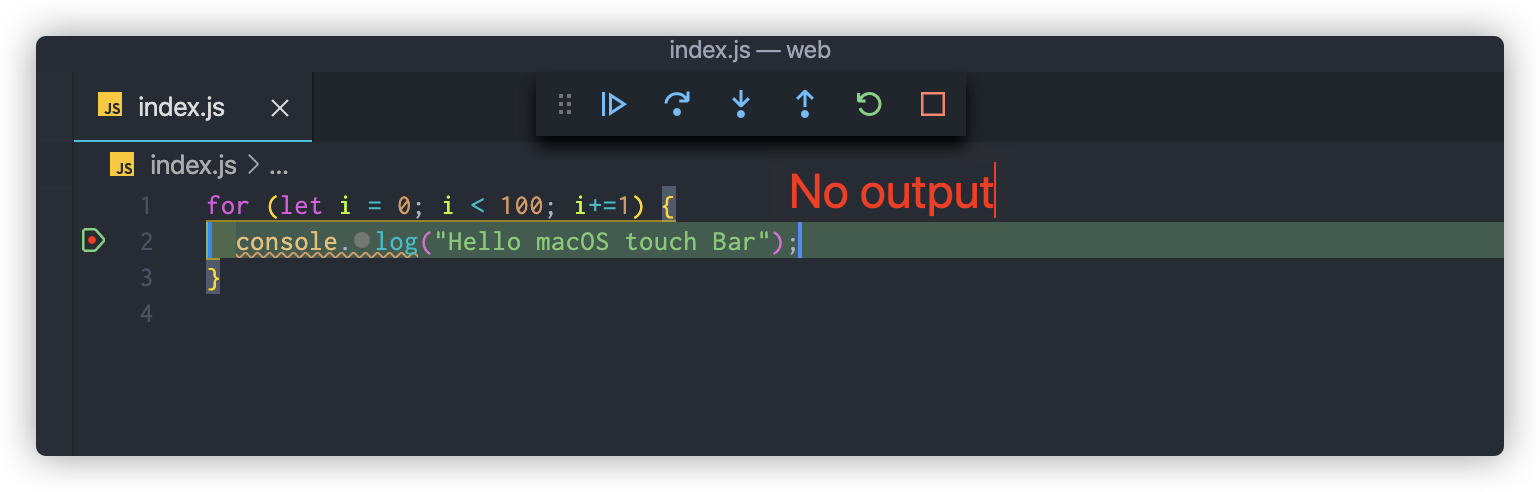 How to get console output at the end of a line of code when debugging ...