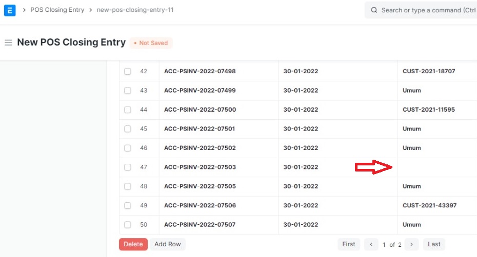 POS invoice not set customer and it can not be consolidated in POS Closing · Issue #29544 ...