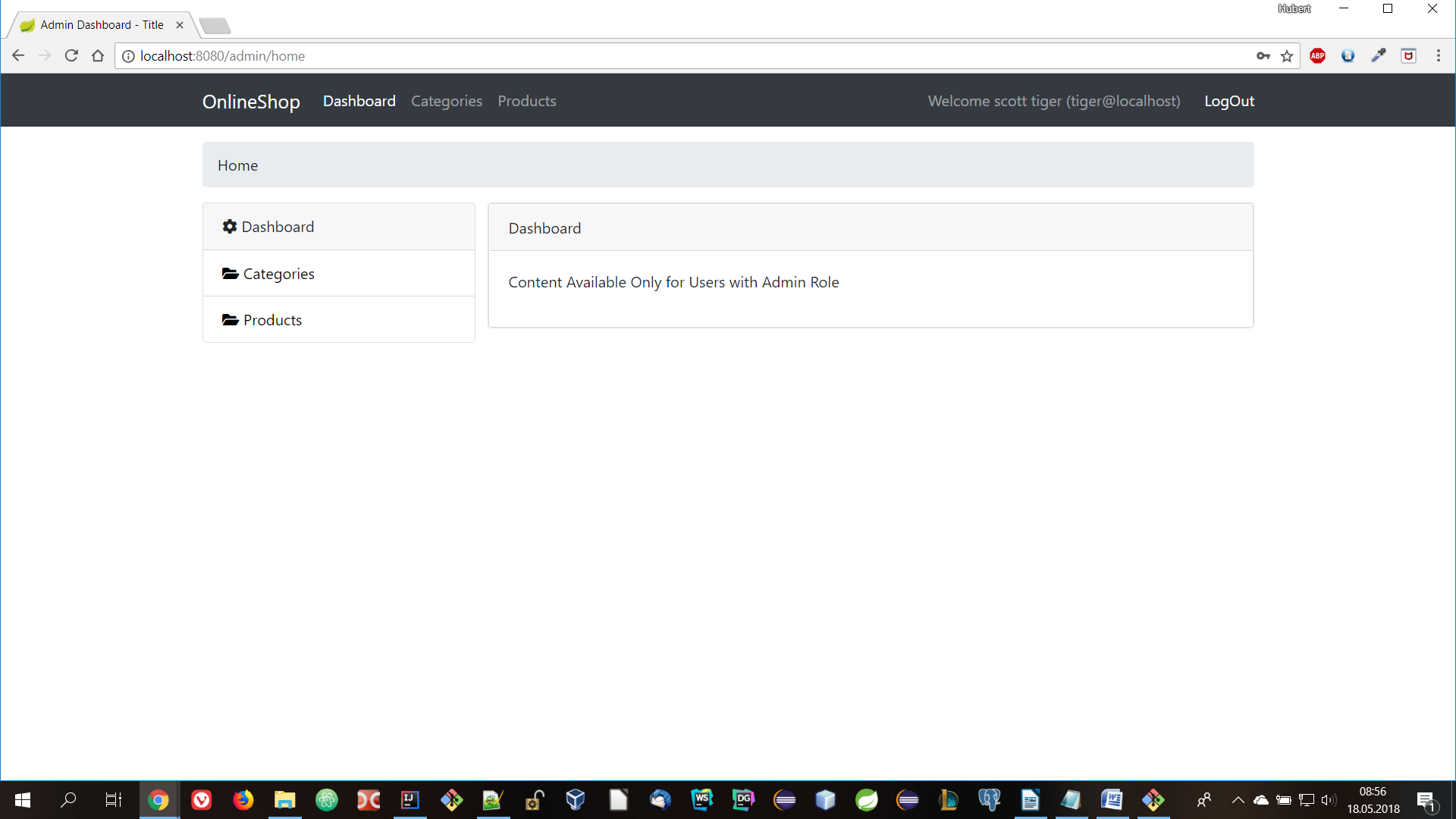 GitHub - hubswi1990/OnlineShop