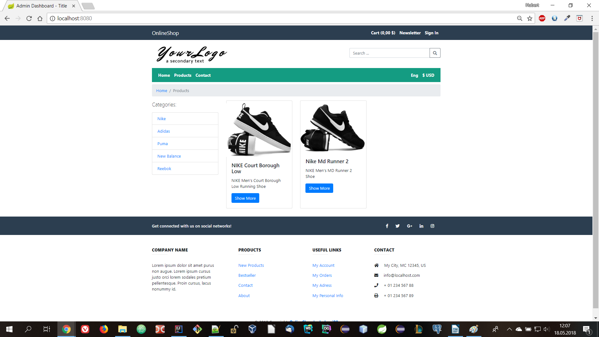 GitHub - hubswi1990/OnlineShop