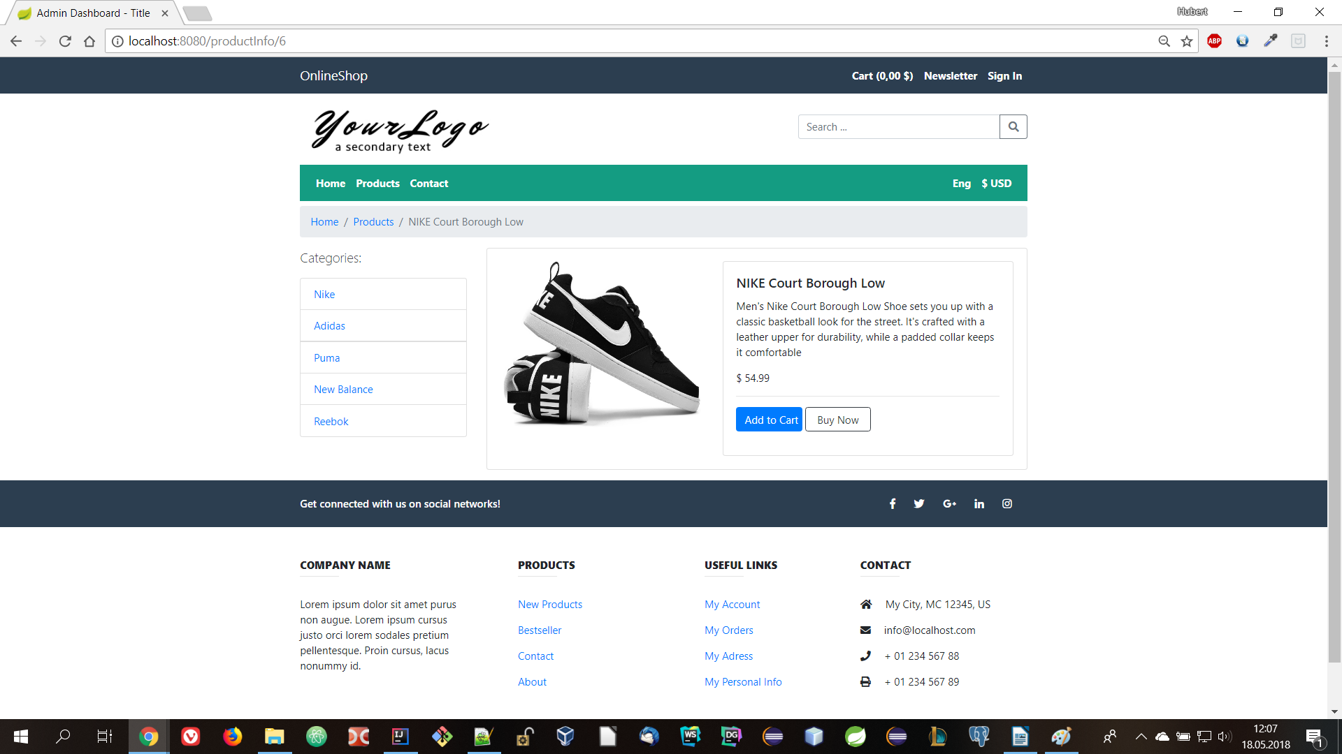 GitHub - hubswi1990/OnlineShop