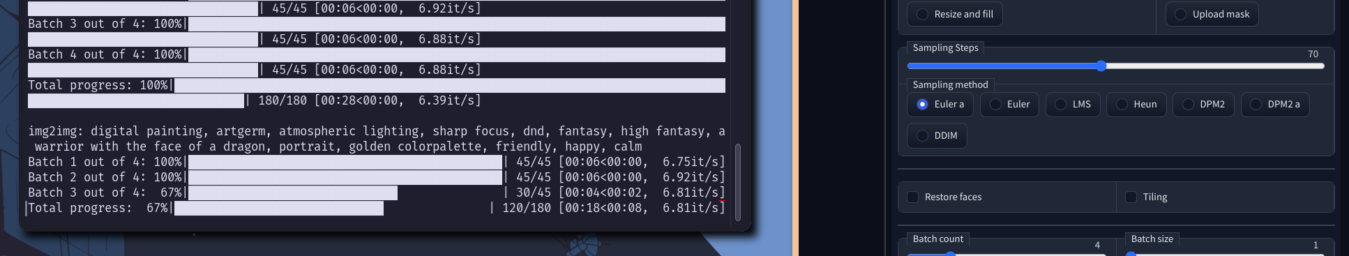 img2img sampling steps are wrong in the UI · Issue #630 · AUTOMATIC1111/stable-diffusion-webui ...