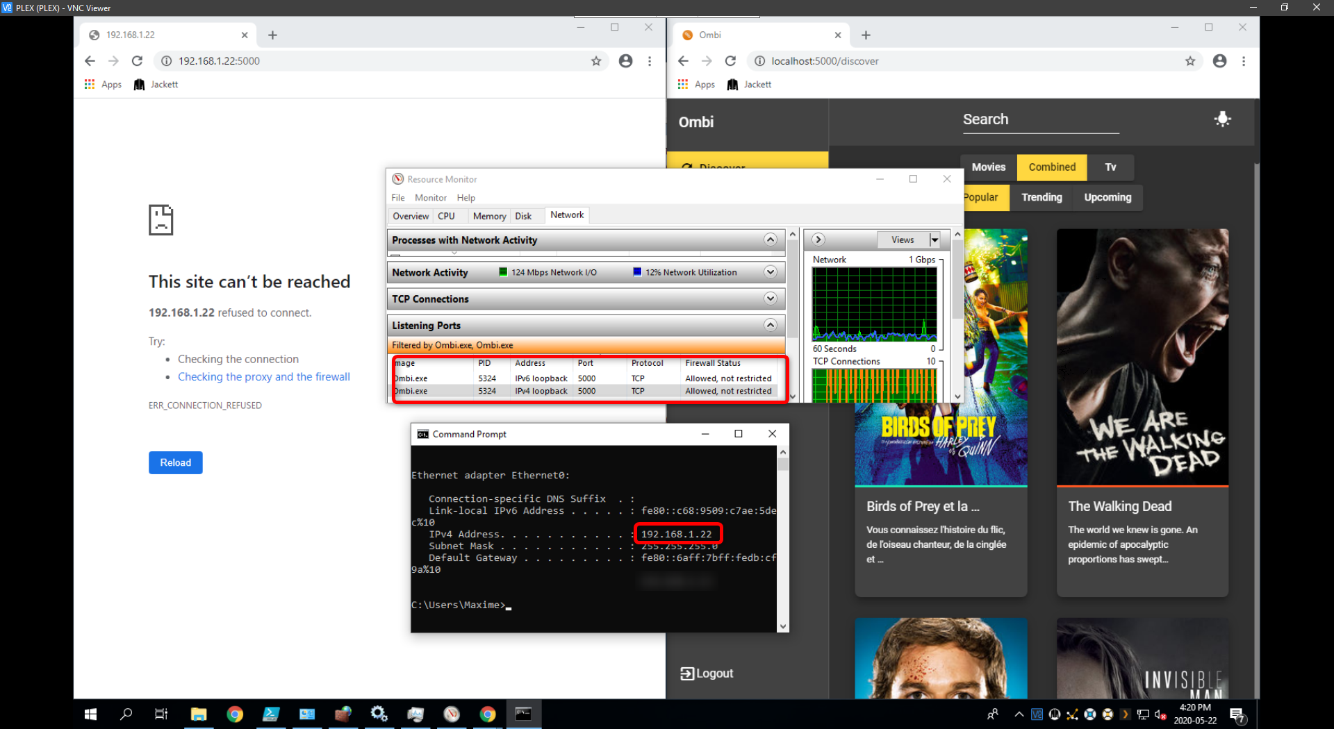 OMBI 4 - Can access ombi only from localhost or 127.0.0.1 · Issue #3564 · Ombi-app/Ombi · GitHub